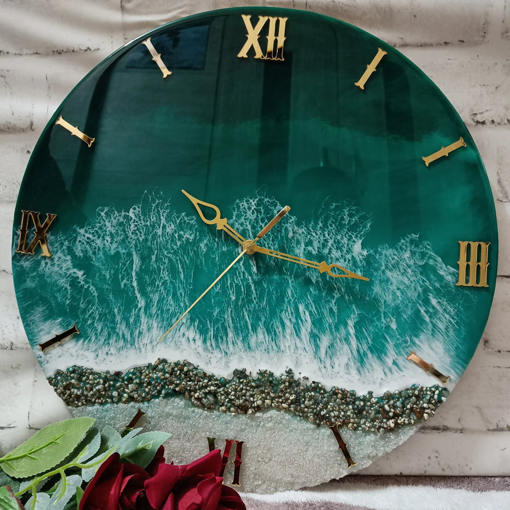 Exploring the Vibrant World of Resin Colors for Wall Clocks
