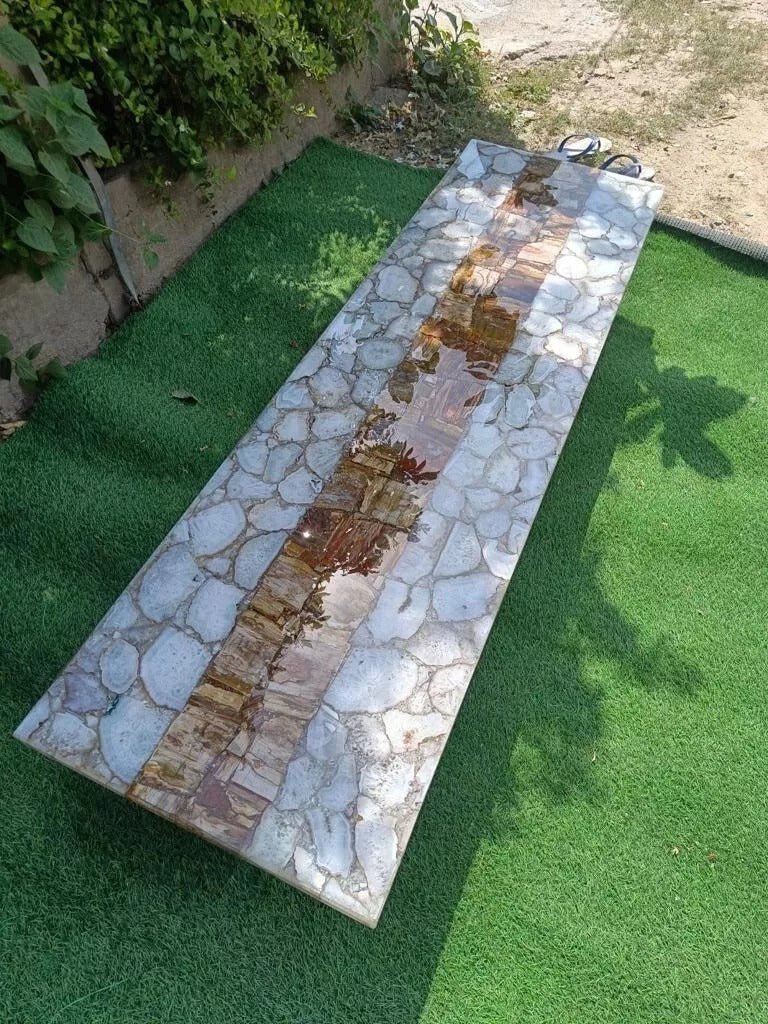 The Elegance of Semi-Precious Stone Tables Semi-Precious Stone Tables ...